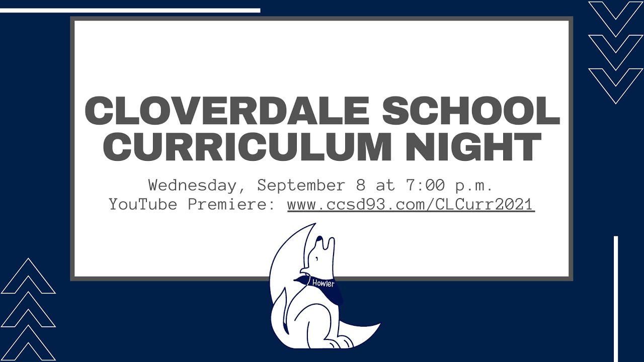 Cloverdale Elementary School Curriculum Night Video 2021 - YouTube
