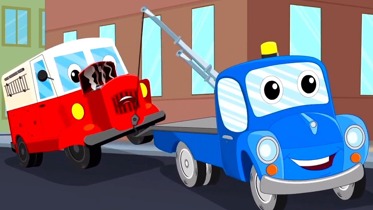 Fix Fix Garage Song + More Car Cartoon Videos by Kids Tv Channel - YouTube