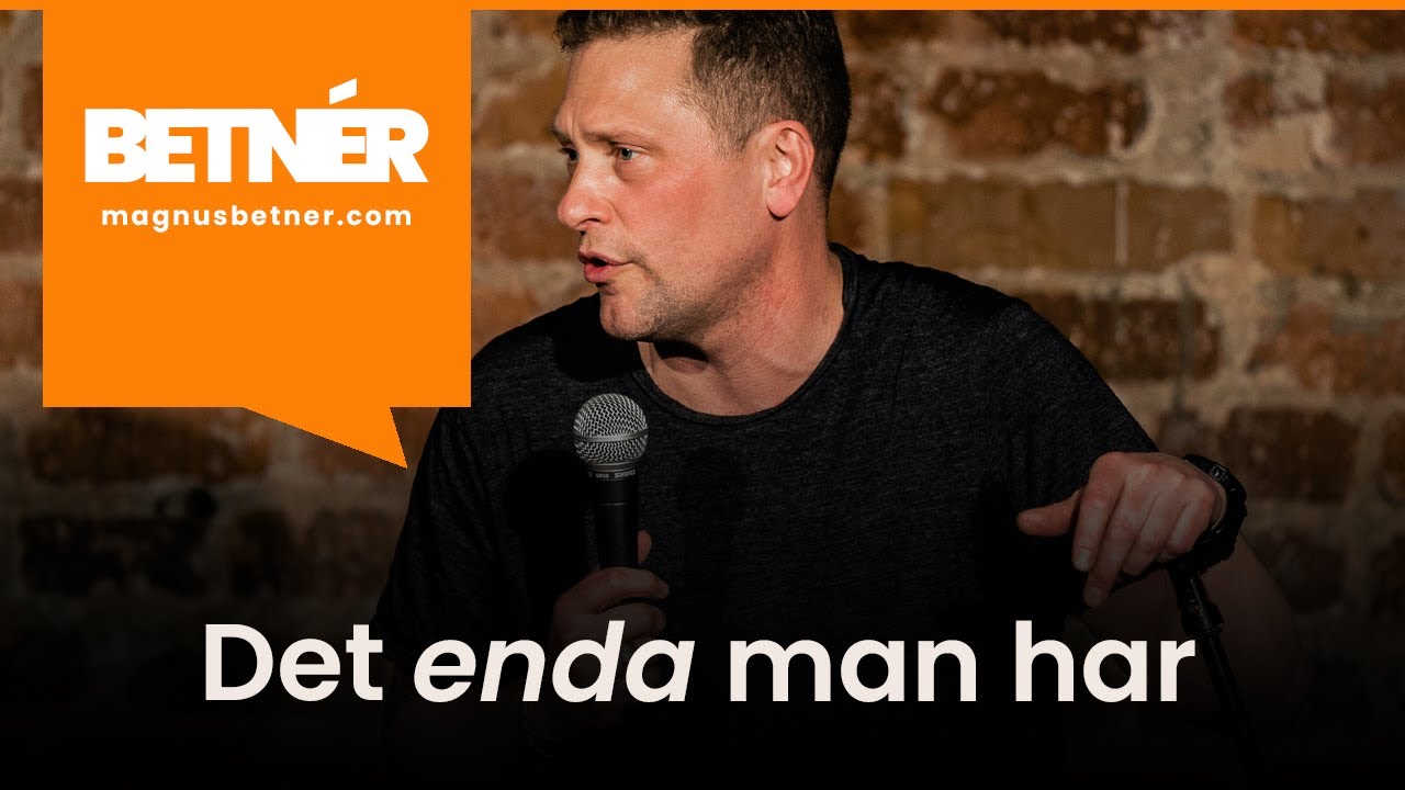 Magnus Betnér "Det enda man har" NY SPECIAL!!! - YouTube