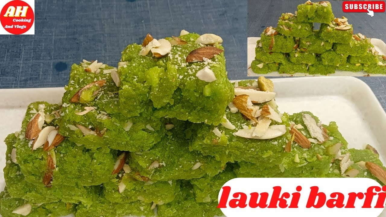 Lauki ki barfi recipe/Ghiya ki barfi/लौकी की बर्फी बनाने की विधि. - YouTube