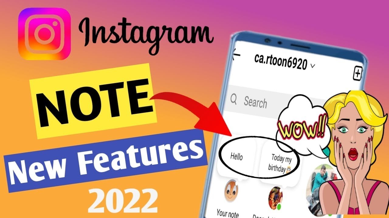 Instagram Note Features | Instagram New Update | Instagram Note New ...