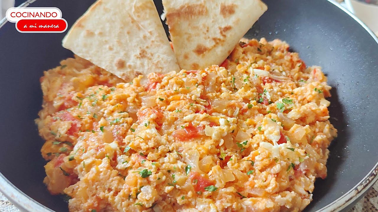 HUEVOS PERICOS | Receta económica, rápida y muy fácil - YouTube