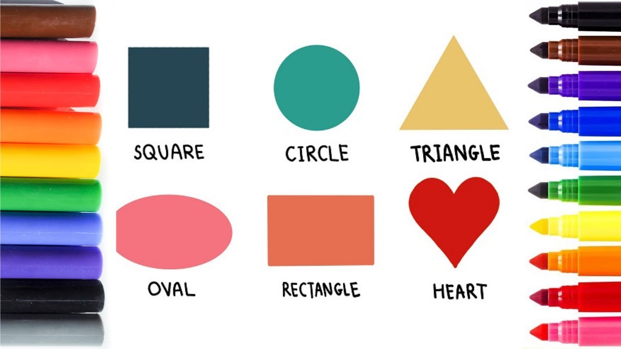 Basic Math Shapes for kids |Learn Math shapes for kids #shapes # ...