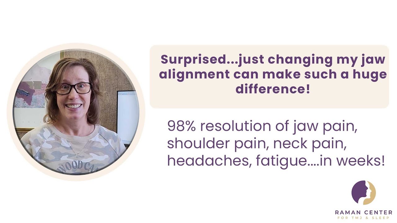 SURPRISE! Changing jaw alignment made such a huge difference ...
