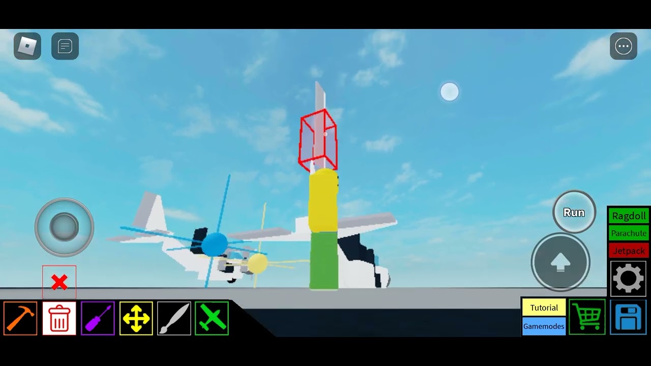 (Roblox) (plane crazy) easy plane tutorial - YouTube