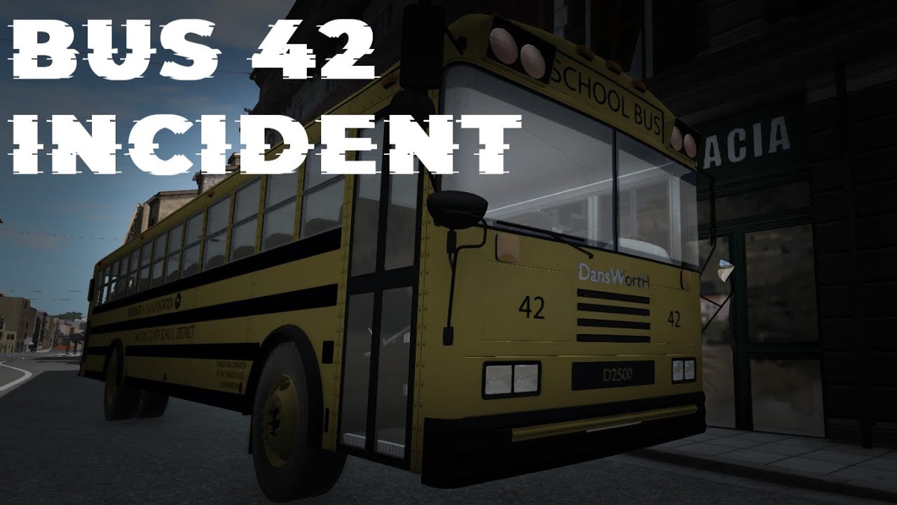 Bus 42 Incident Promo - YouTube