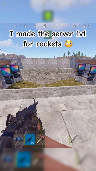 (Part 1) They fought to the death for rockets 😂 #rust #rustgame #rustconsole #rustconsole # ...