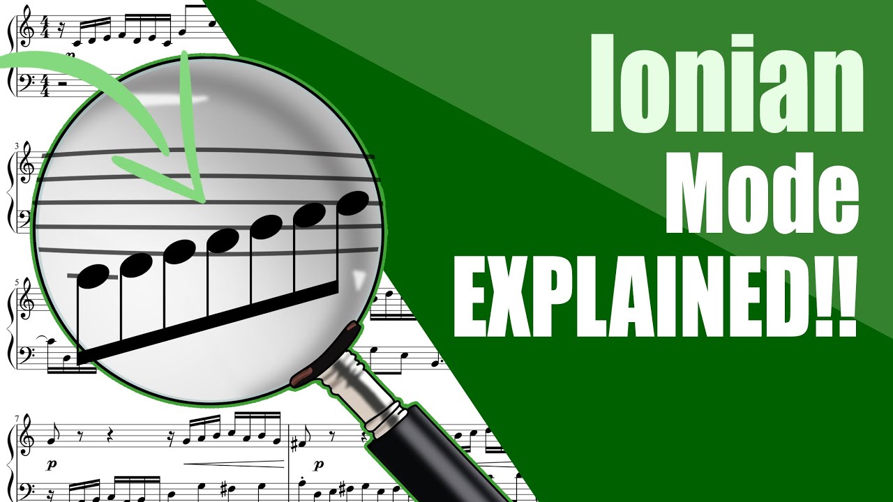 What is the Ionian Mode?? (1 of 7) | Music Theory Tutorial - YouTube