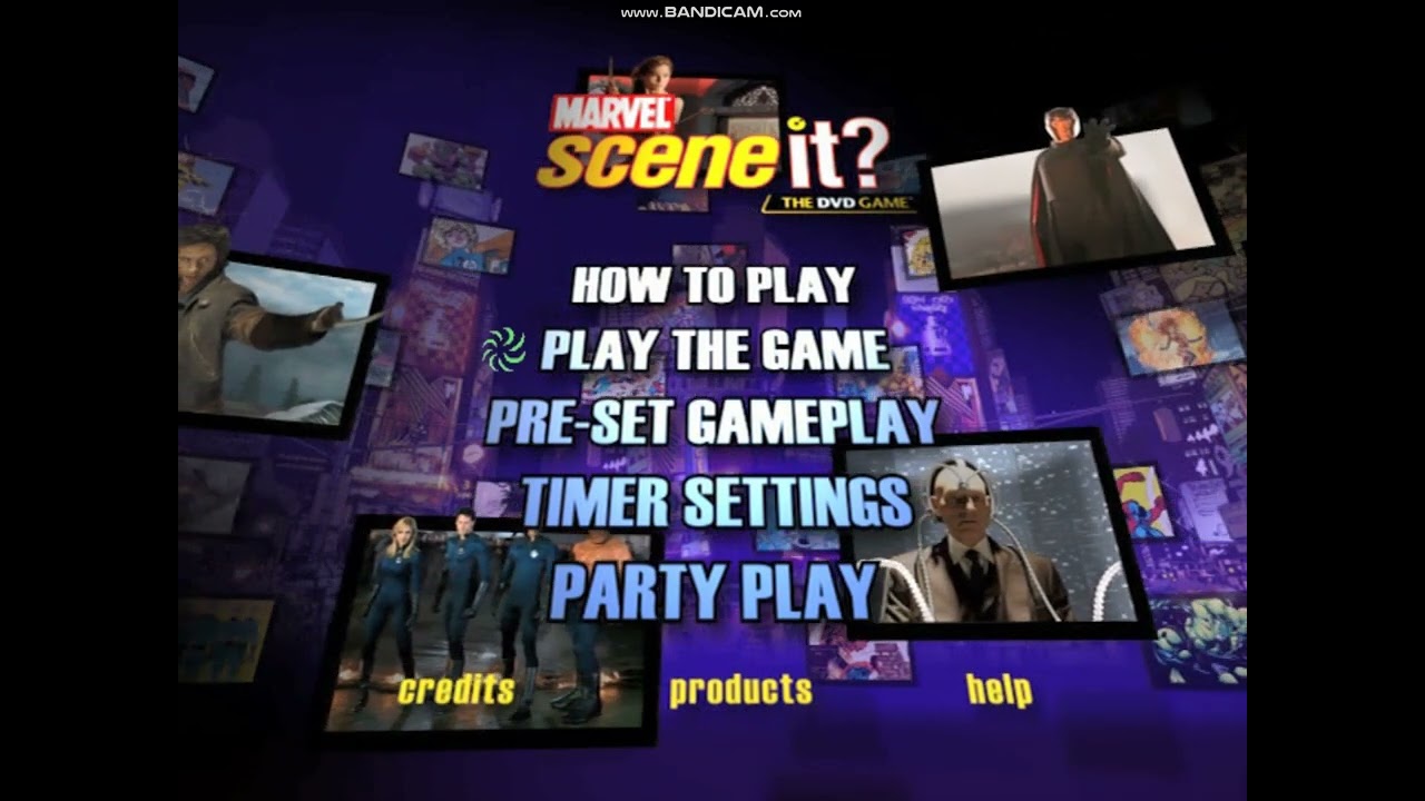 Opening To Marvel Scene it? The Dvd Game 2006 DVD - YouTube