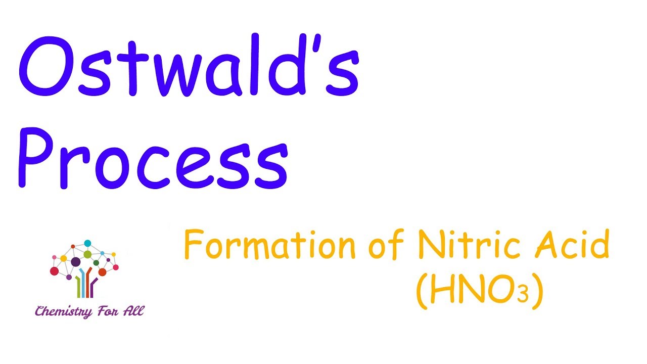 Ostwald's process explained (class 12th) - YouTube