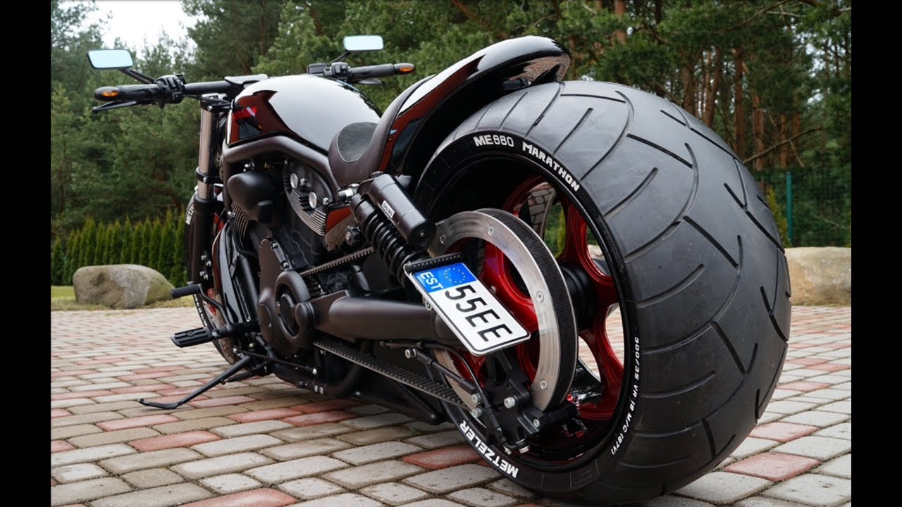 Harley Davidson V Rod VRSCDX USA muscle tuning bikes - YouTube