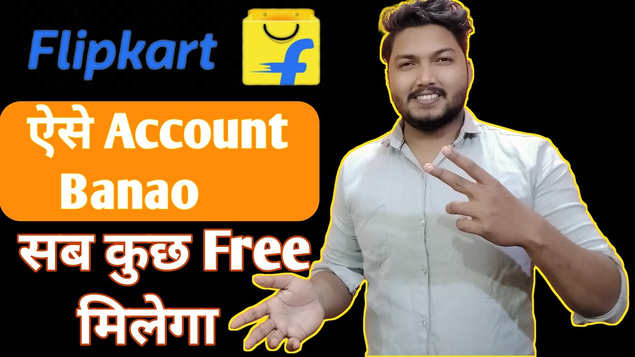 Flipkart Par Account Kaise Banay|How To Create Account In Flipkart In ...