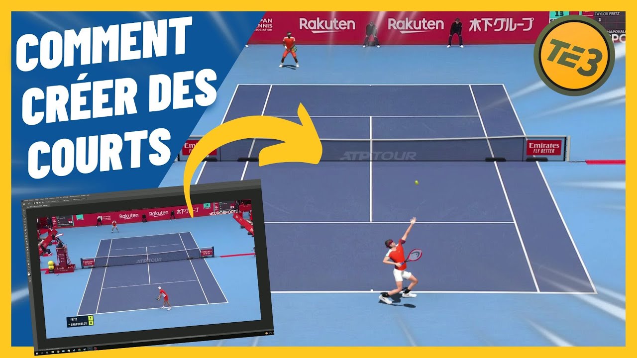 Tennis Elbow 2013 - Tutoriel Comment créer des courts 2D ? - YouTube