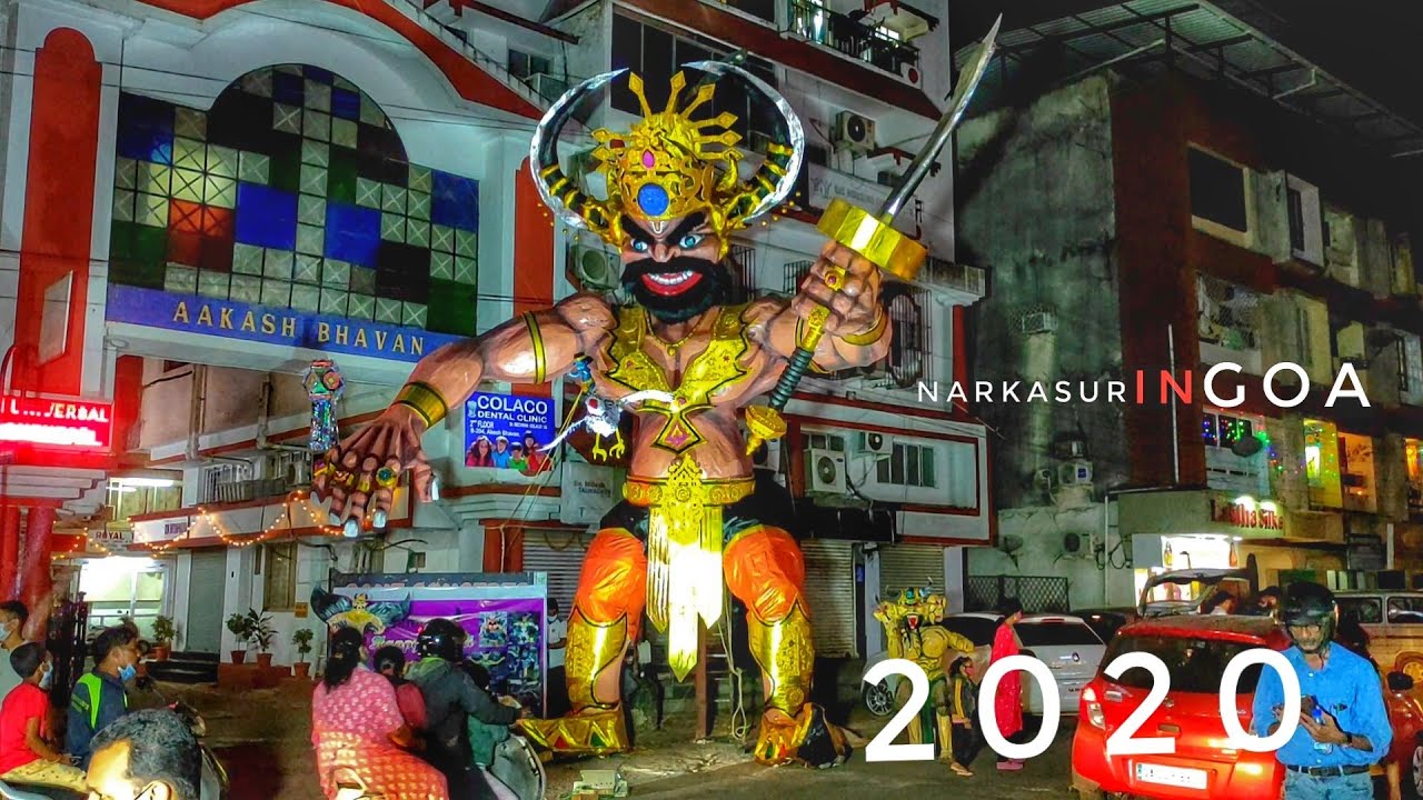 Narkasur in Goa | Narkasur 2020 Part 2 | Goa Narkasur - YouTube