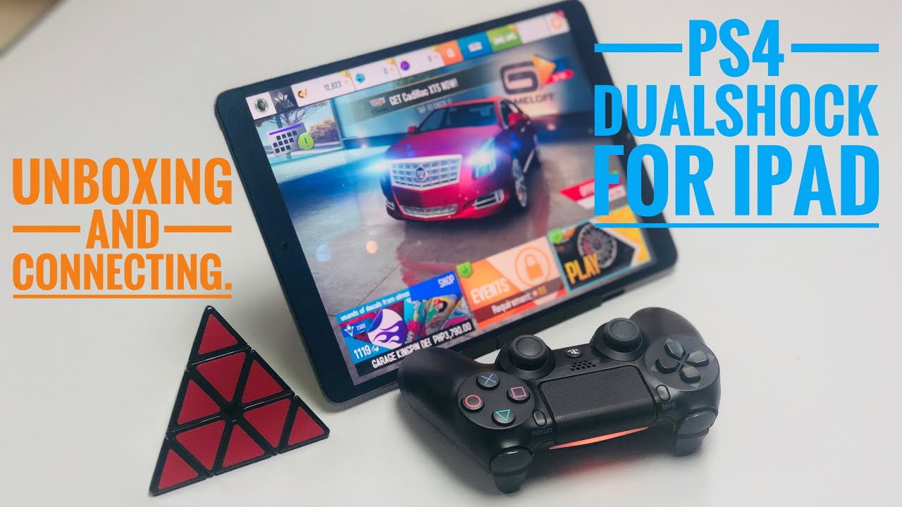 Unboxing and Connecting PS4 DualShock Controller for the iPad | Shopee ...