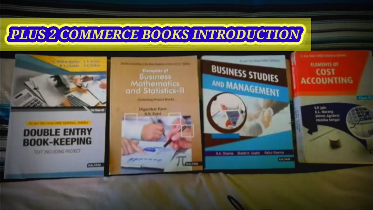 // Plus 2 Commerce Books Chseodisha Introduction // - YouTube