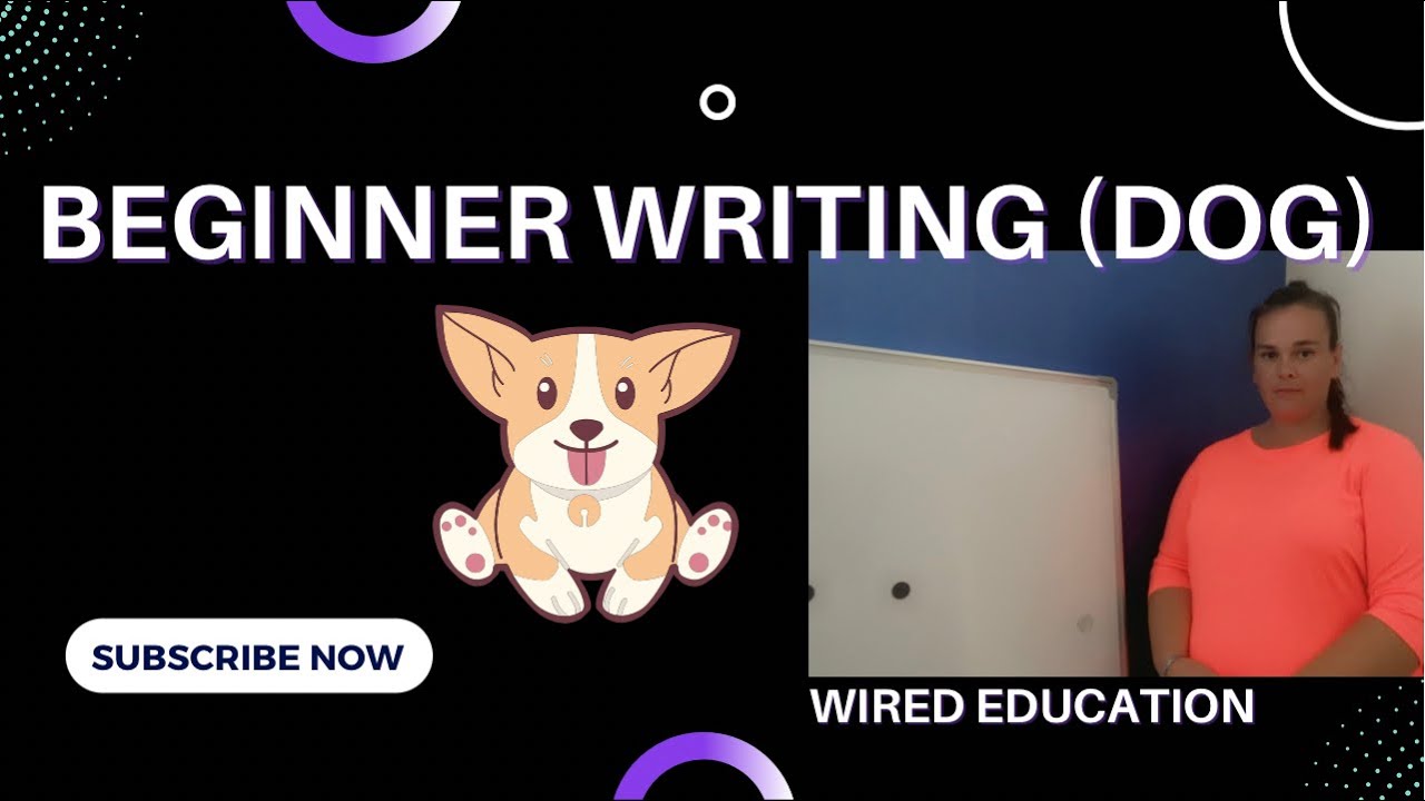 Beginner Writing (dog) - YouTube