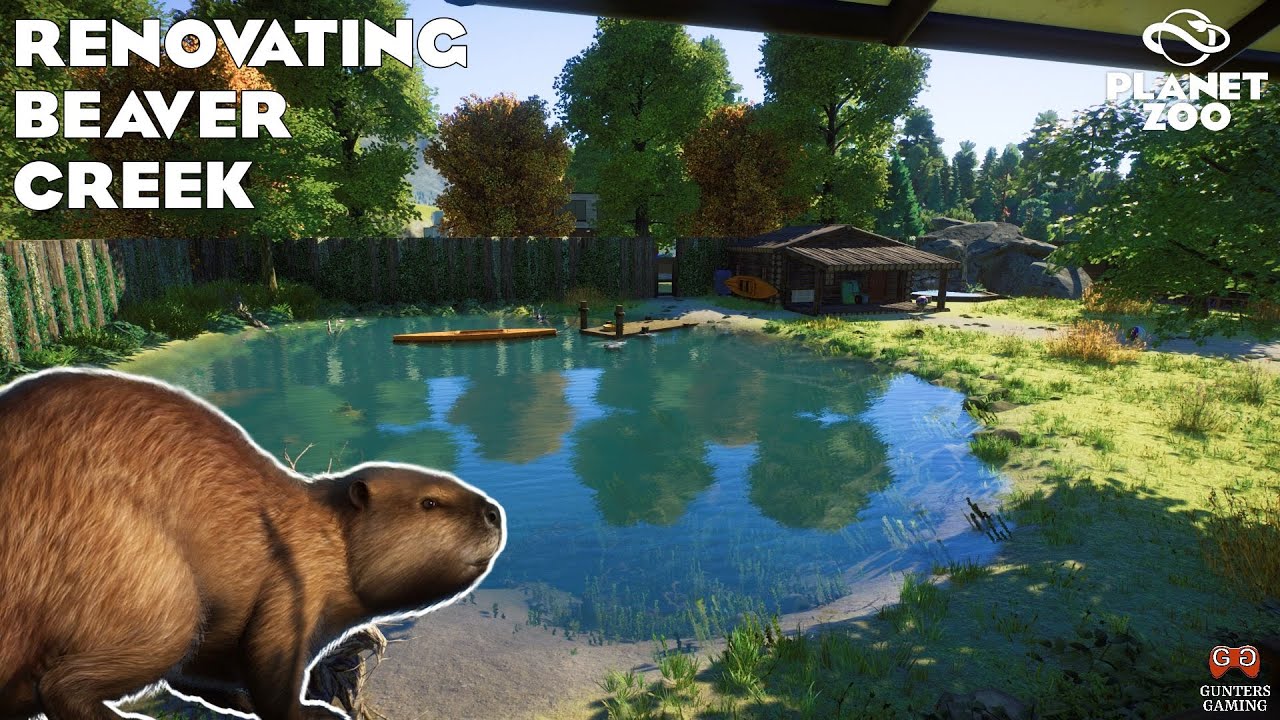 New Beaver Habitat At The Ottawa Zoo | Planet Zoo Franchise Mode - YouTube