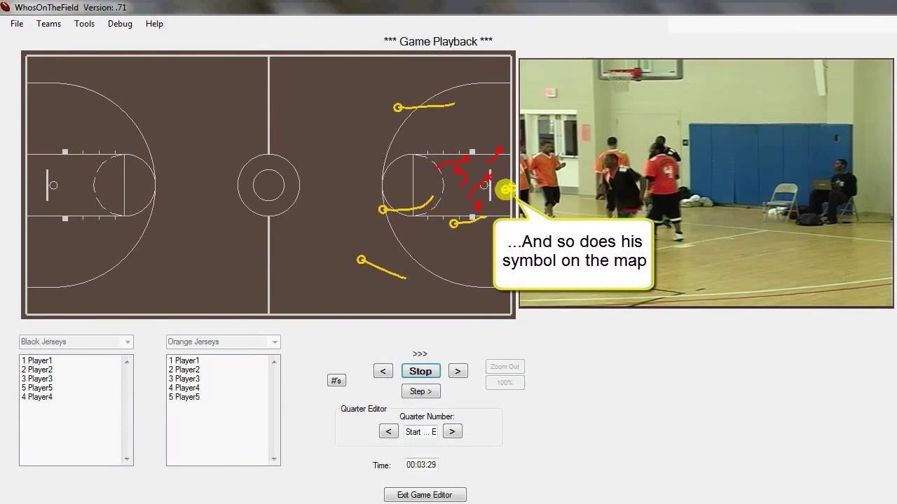 IsoLynx Player Tracking - Basketball Application - YouTube