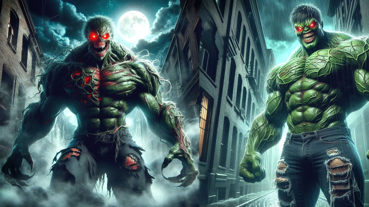 Horror Hulk - Horror Characters Hulk - The Hulk has become a Ghost ...