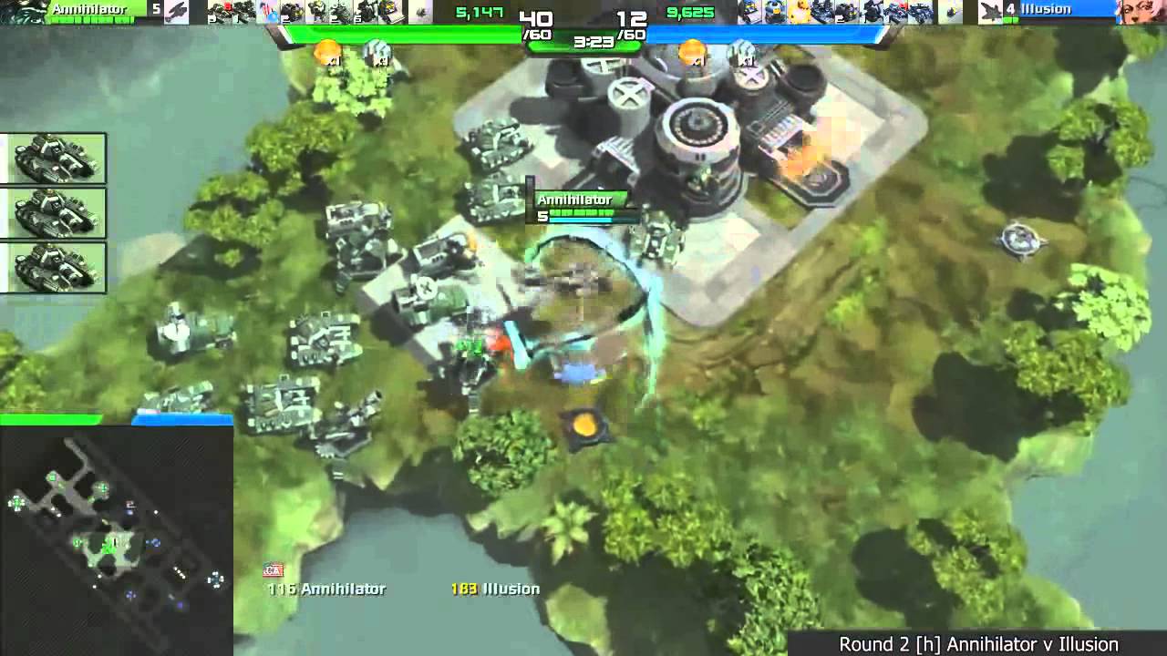 Face Off Tourney R2 [H] Annihilator v Illusion - YouTube