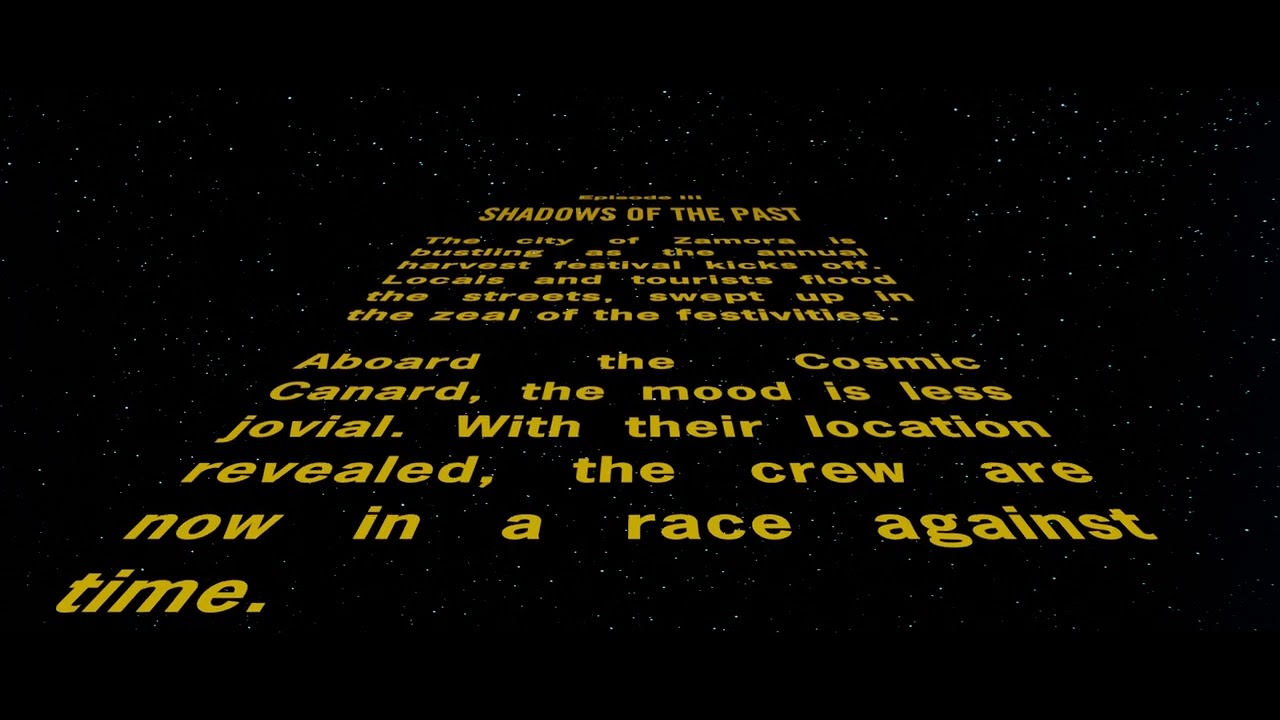 Episode 3 crawl - YouTube