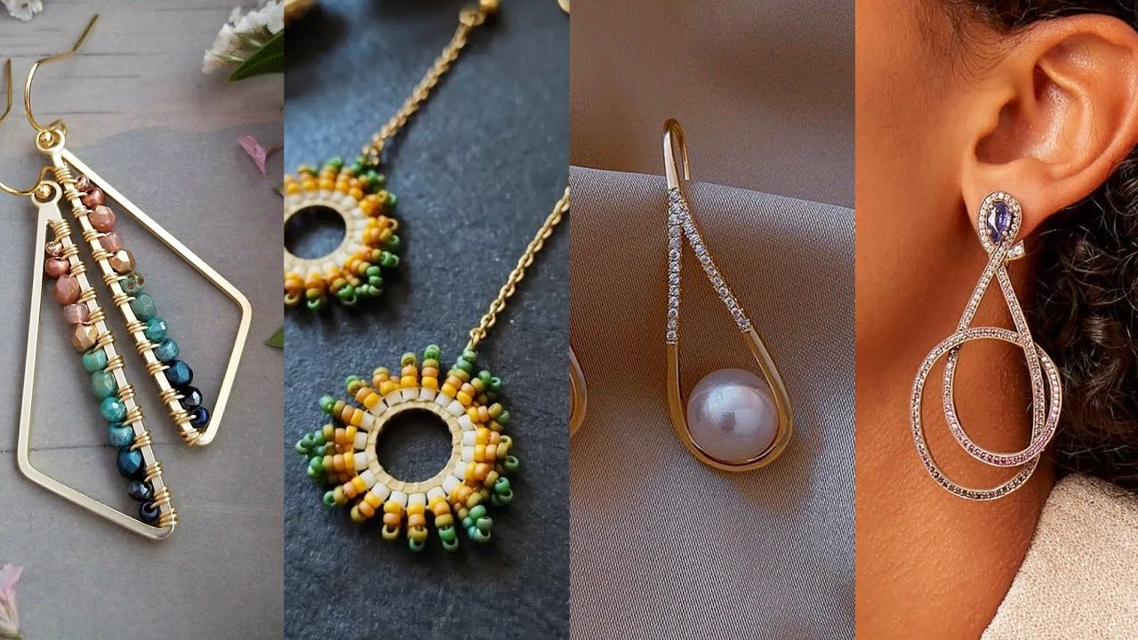 Best Stylish Earrings for Round Face | New Earring Designs for Round ...