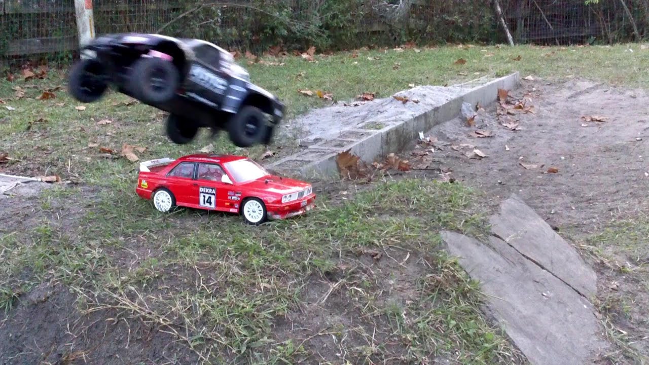 High Volts RC - Tamiya TT-01 BMW & Team Associated SC10 Bashing And ...