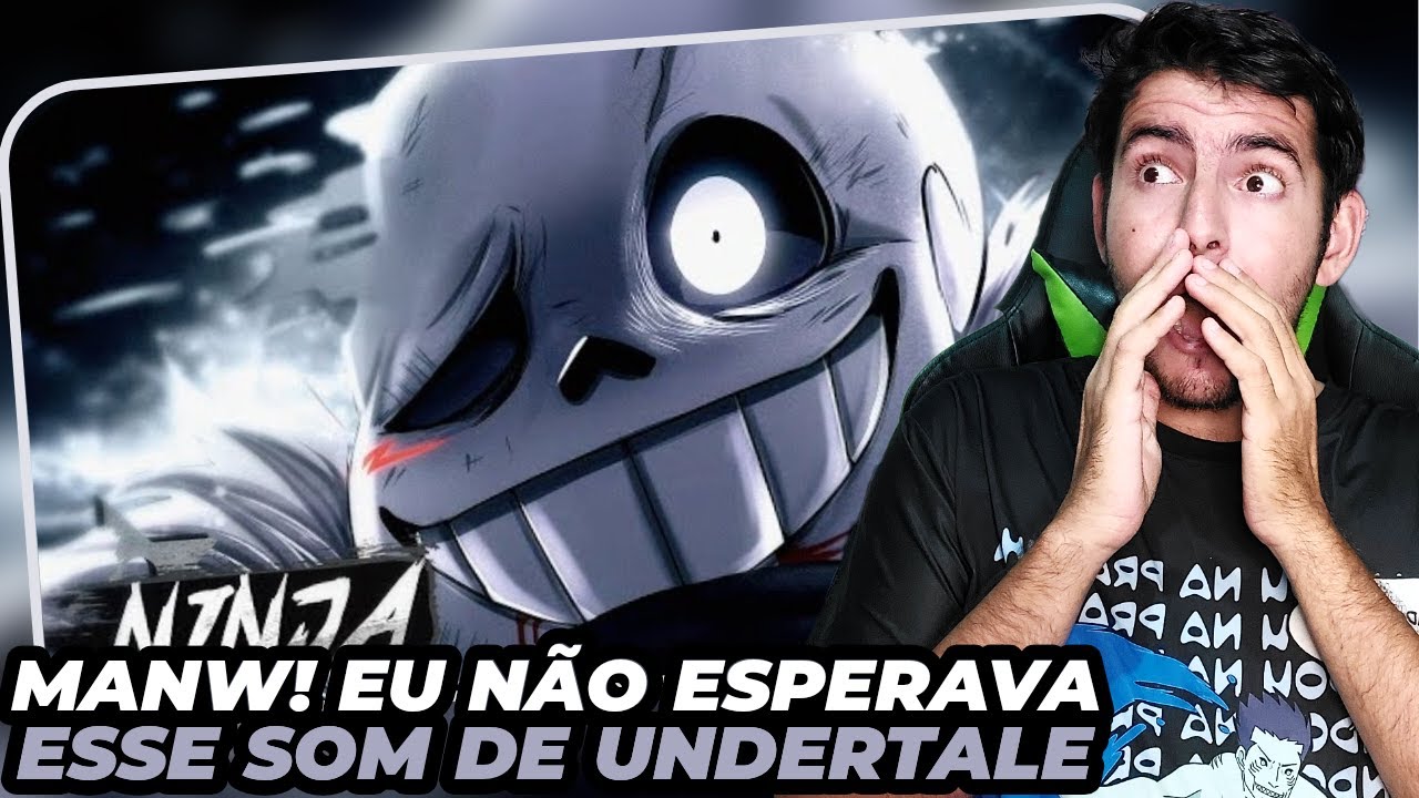 REACT Novo Mundo | Cross Sans (X-Tale/Underverse) | Ninja - YouTube