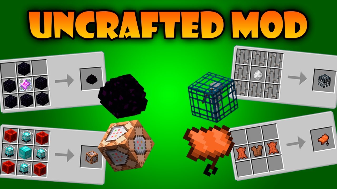 CRAFTEOS IMPOSIBLES (UNCRAFTED MINECRAFT MOD) - YouTube