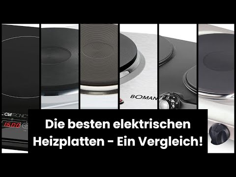 【Elektrische Heizplatten】Die besten elektrischen Heizplatten - Ein Vergleich! ✔