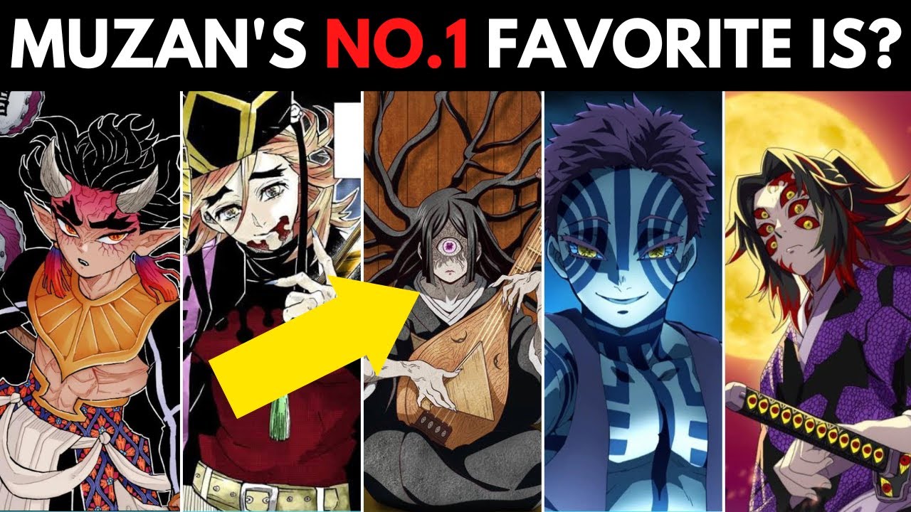 Muzan Relation With Every Upper Moon (You Must Know!!) - YouTube