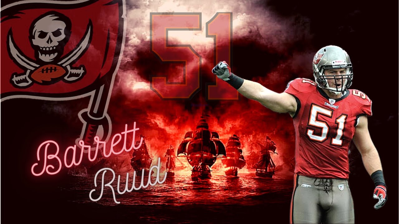 Barrett Ruud Highlights | 51 Days til' Bucs Kickoff - YouTube