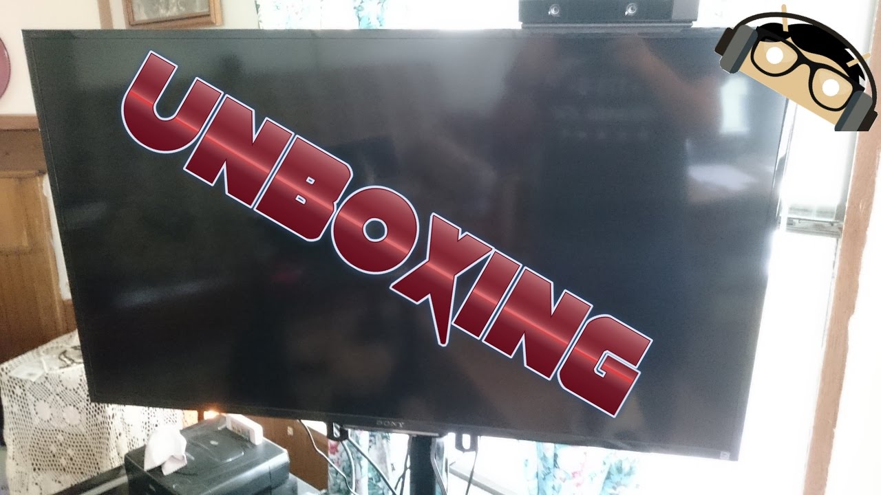 Unboxing Sony Bravia KDL40R510C 40-Inch 1080p Smart LED TV (2015 Model ...