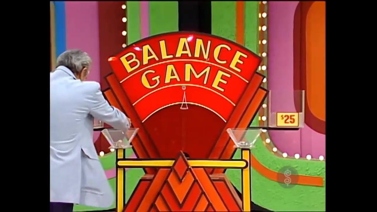 The Price is Right - Another Balance Game Quickie - YouTube