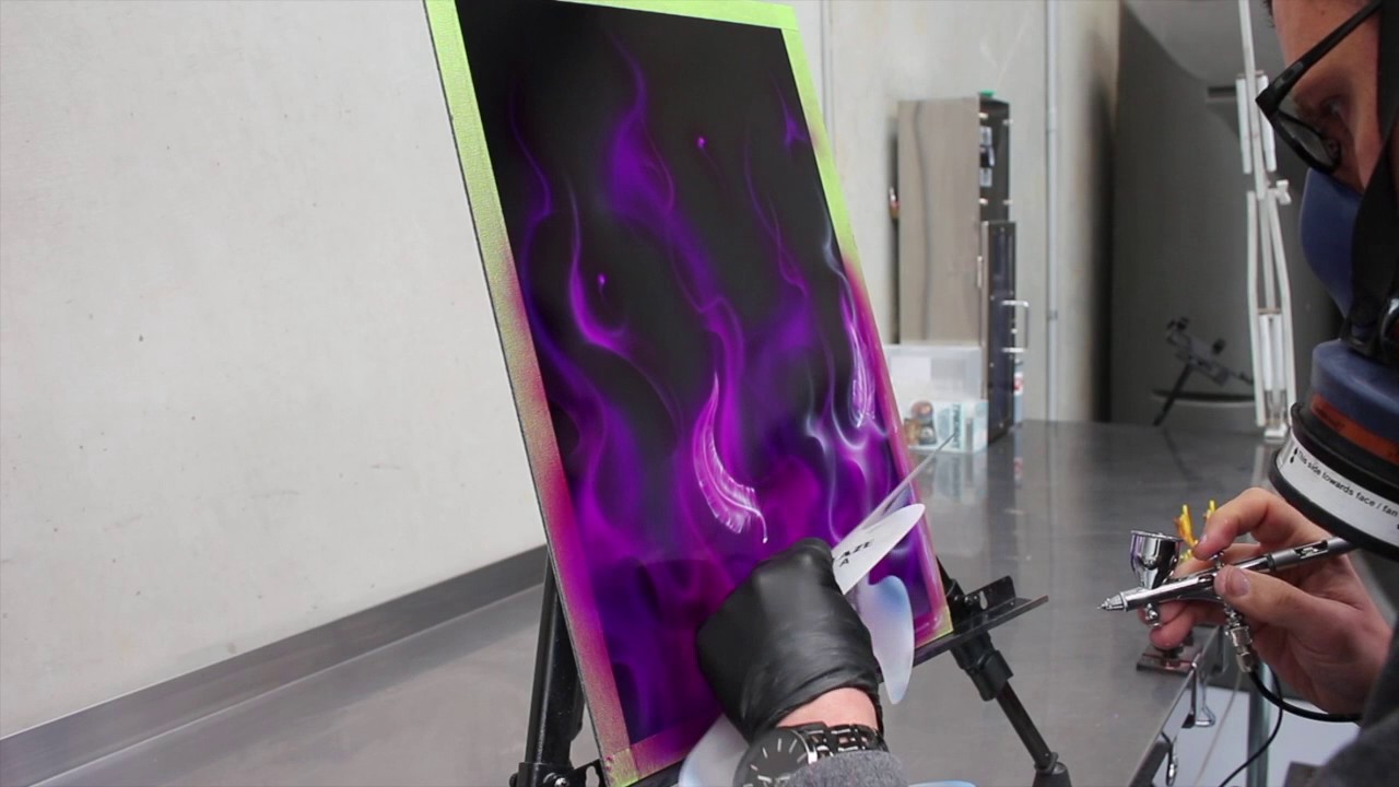 Pink and Violet Real Fire - Step by Step - YouTube