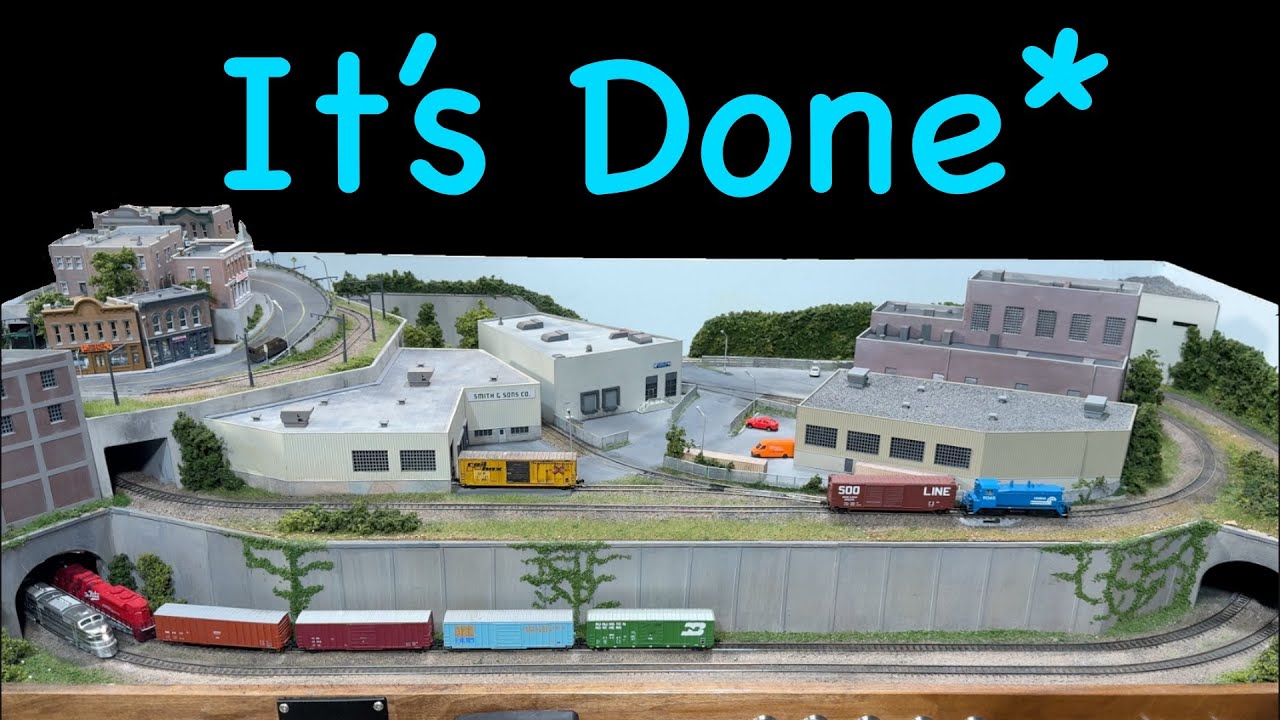 Action Packed N Scale Layout in 2x4 Feet — The Layout is Done! - YouTube