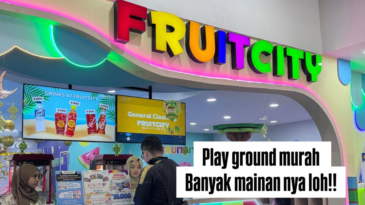 Fruit city playground baru di Bogor dekat stasiun kereta Bogor cuma 35 ...