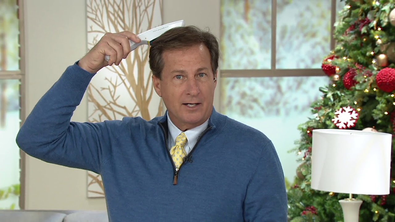 HairMax Ultima 12 Hair Growth Laser Comb on QVC - YouTube