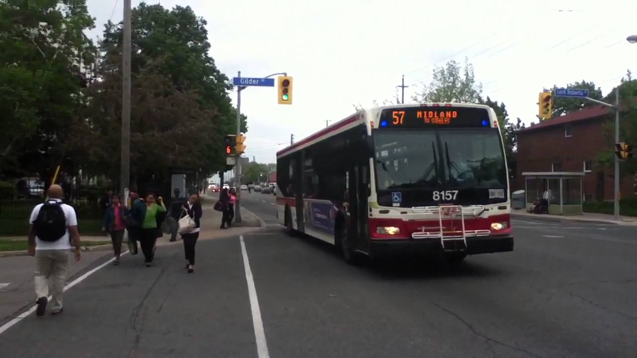 TTC 2010 Orion VII NG #8157 | 57 Midland - YouTube