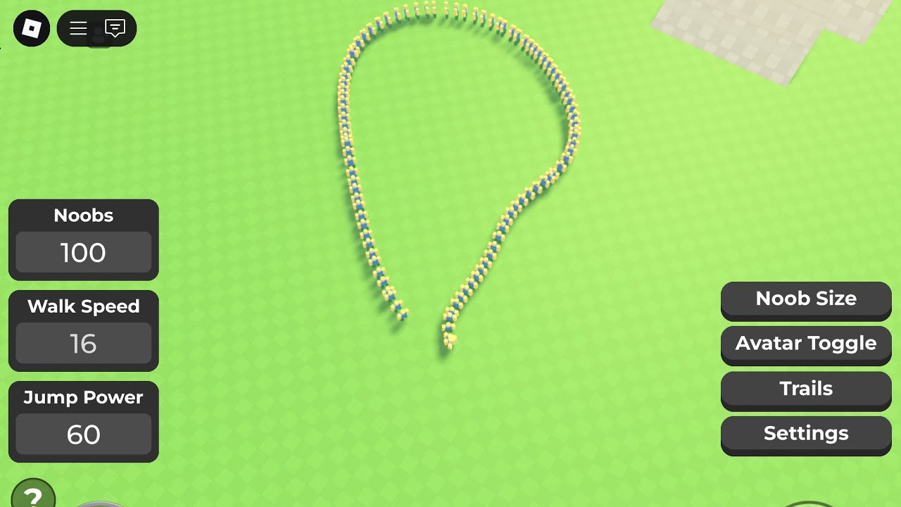 Noob train trend #roblox #noob train #tremd #satisfying - YouTube