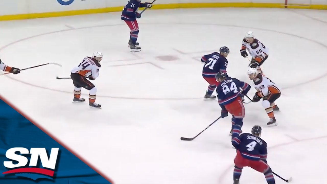 Rangers' Adam Edstrom Scores His First NHL Goal in Dying Seconds of ...