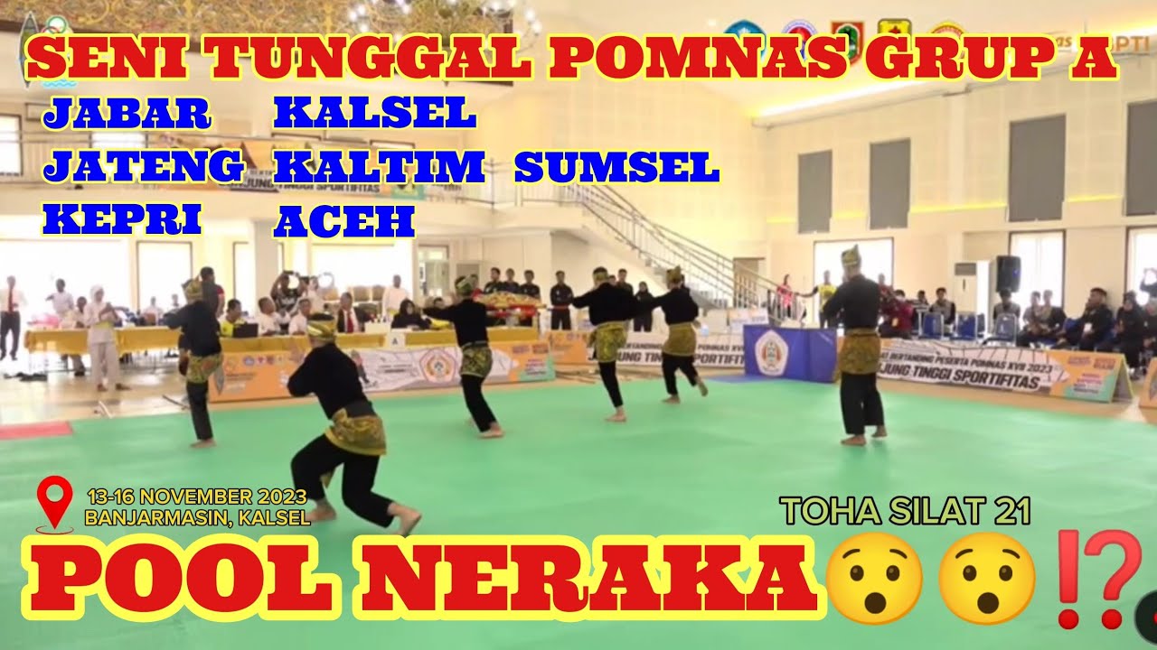 POMNAS KALSEL 2023| SENI TUNGGAL PUTRA POOL A 🔴 GRUP NERAKA⁉️🔥🔥 - YouTube