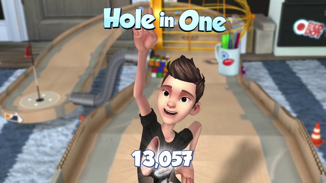 1 Hour of Infinite Minigolf Single Player Gameplay on Xbox One X - YouTube
