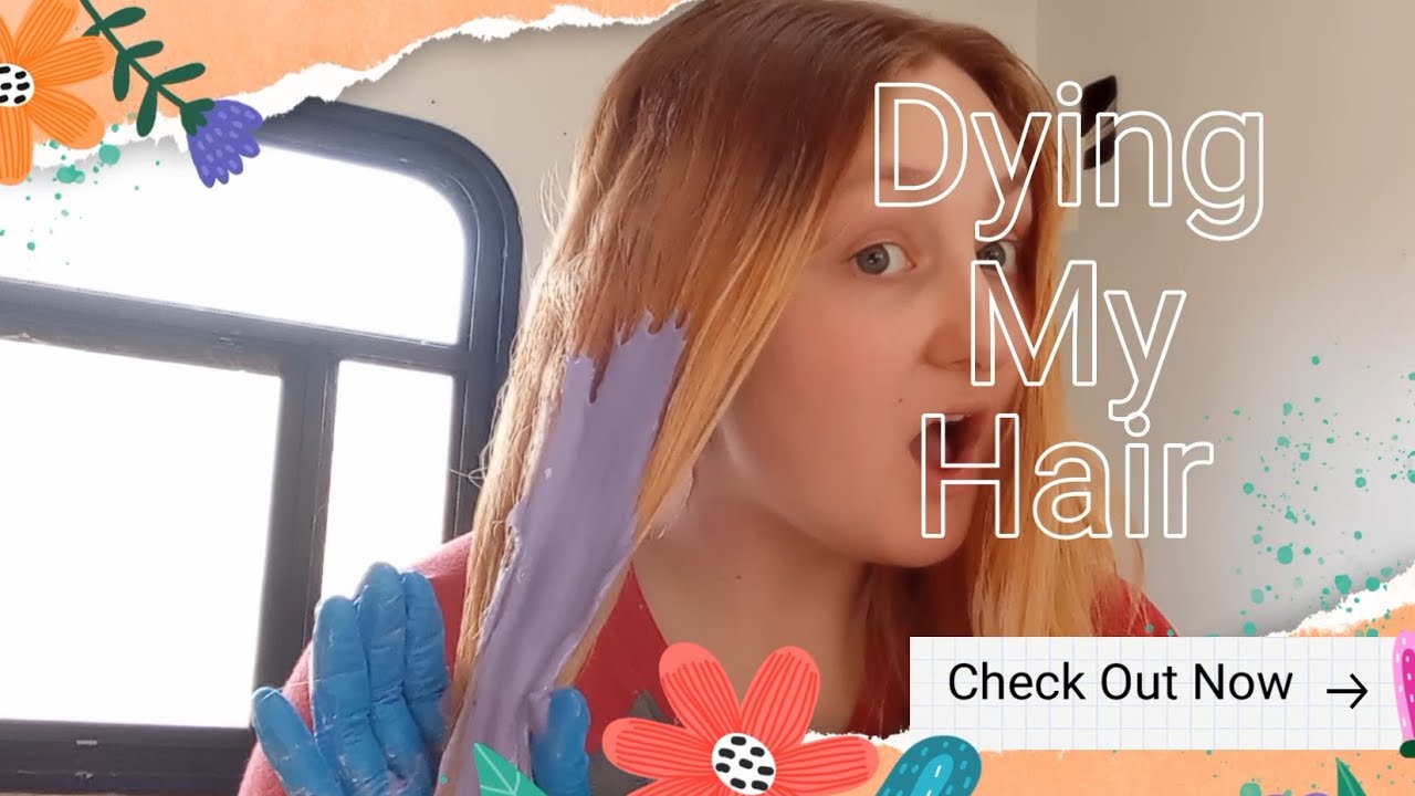 Dying My Hair with Dollar Tree Hair dye! - YouTube