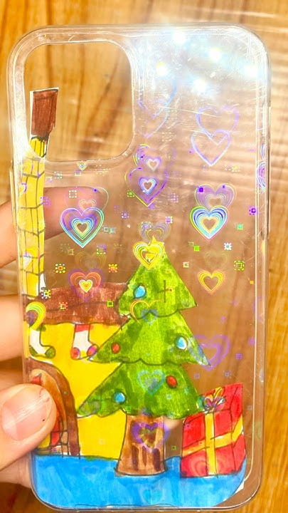 Diy Merry Christmas Phone Case Design Ideas Asmr Diy Shortvideo Cute Shortvideo Shorts