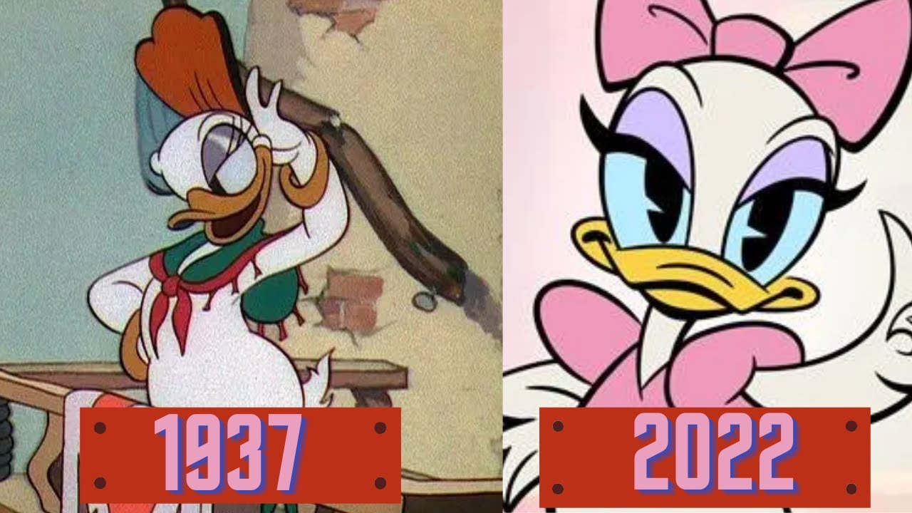 Daisy Duck Evolution - YouTube