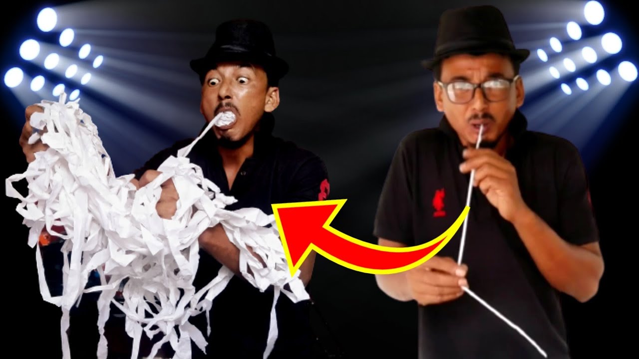 Paper Coil New Magic Trick 2022( magician hoque ) - YouTube