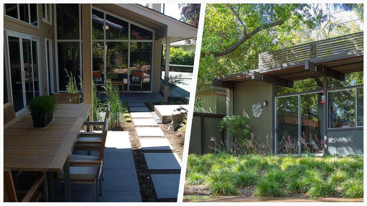 80 Stunning Mid-century Modern Backyard Landscaping Ideas You Need to ...
