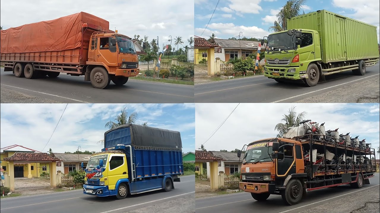 fuso truck oren, truk wing box, truk canter, truk hino modifikasi, truk ...